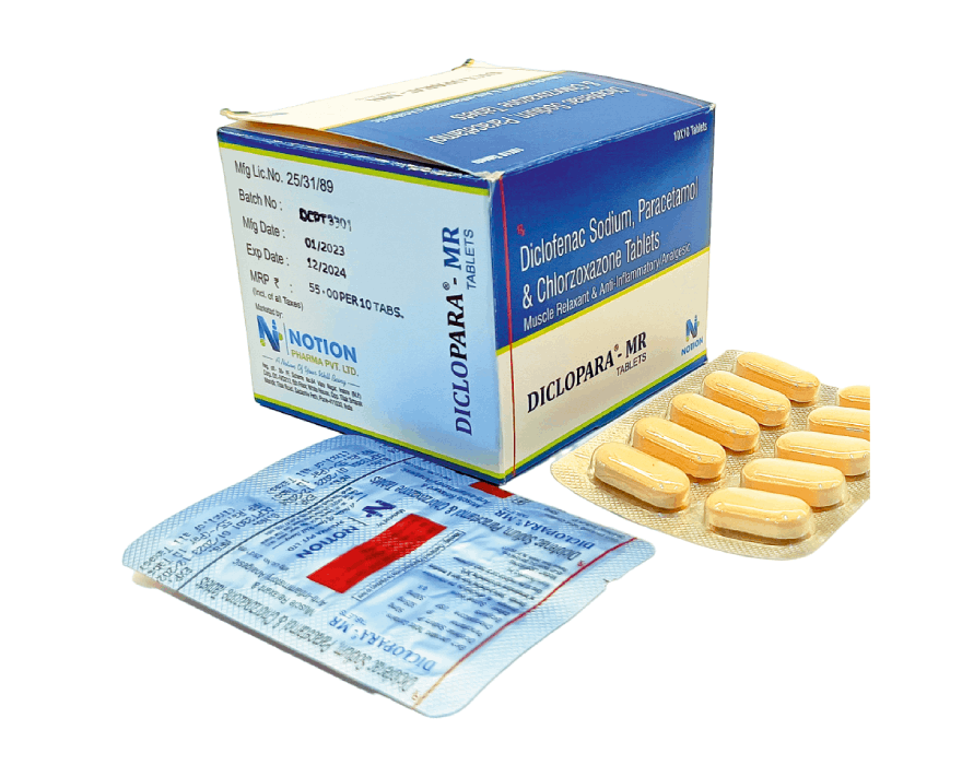 DICLOPARA™- MR TABLETS - Notion Pharma Pvt. Ltd.